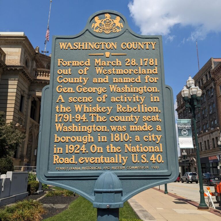 Washington PA Historic Landmarks | WCHSPA